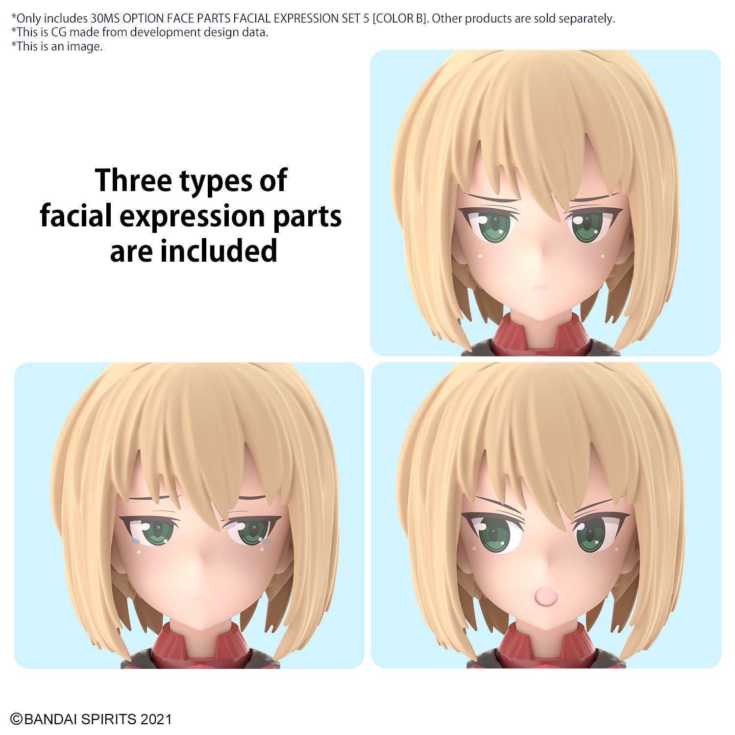30MS OPTION FACE PARTS FACIAL EXPRESSION SET 5 [COLOR B] – Nii G Shop